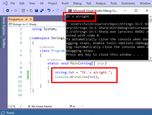 رشته ها یا همان متن ها در سی شارپ-متد های کاربردی برای رشته ها در سی ...