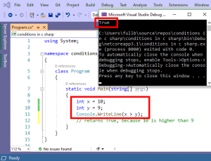 شرط ها در سی شارپ - سی شارپ کد