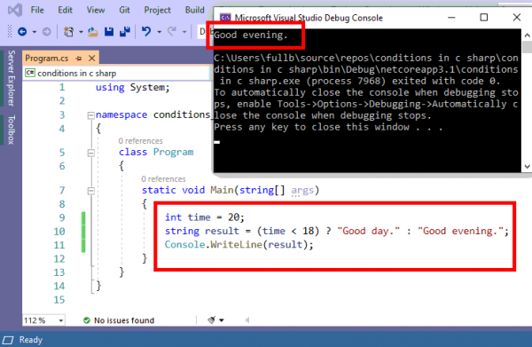 شرط ها در سی شارپ - سی شارپ کد