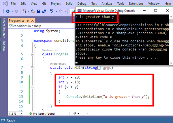شرط ها در سی شارپ - سی شارپ کد