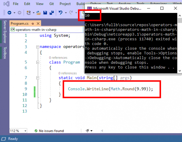 عملیات های ریاضی در سی شارپ - سی شارپ کد