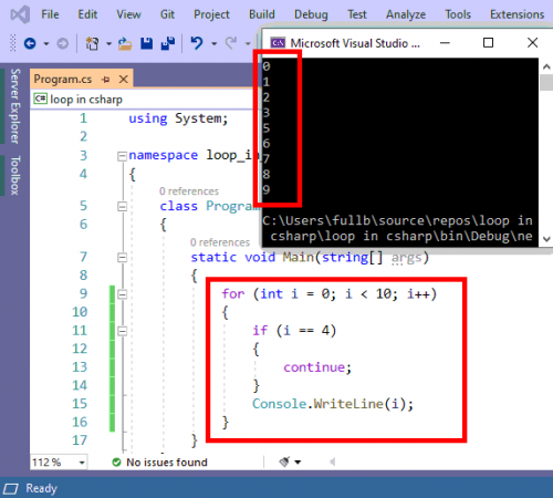 حلقه ها در سی شارپ - سی شارپ کد