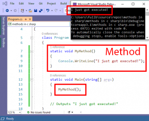 متد ها در سی شارپ - سی شارپ کد