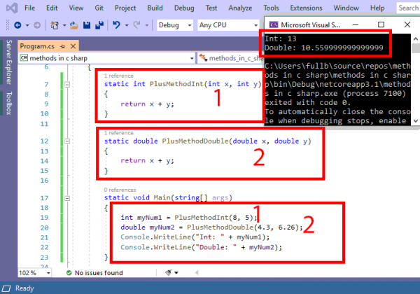 متد ها در سی شارپ - سی شارپ کد