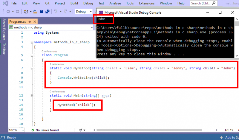 متد ها در سی شارپ - سی شارپ کد