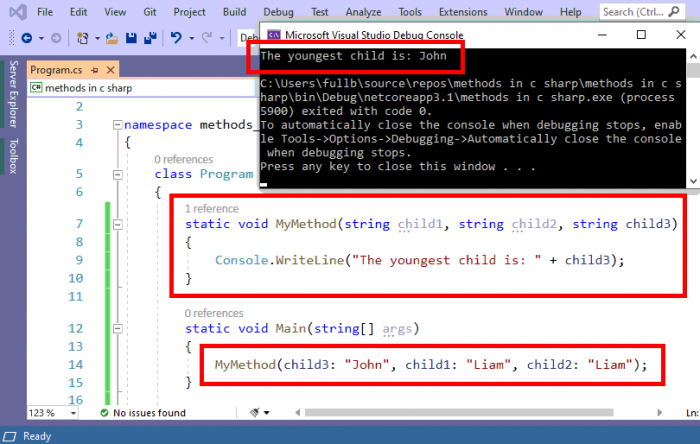 متد ها در سی شارپ - سی شارپ کد