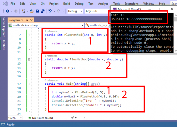 متد ها در سی شارپ - سی شارپ کد