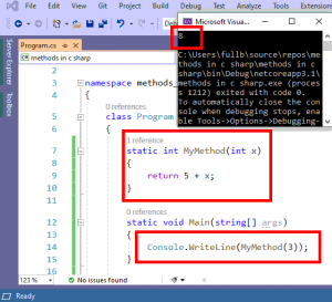 متد ها در سی شارپ - سی شارپ کد